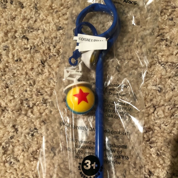 Disney | Kitchen | Pixar Fest Straw Pixar Luxo Ball With Map Bundle ...